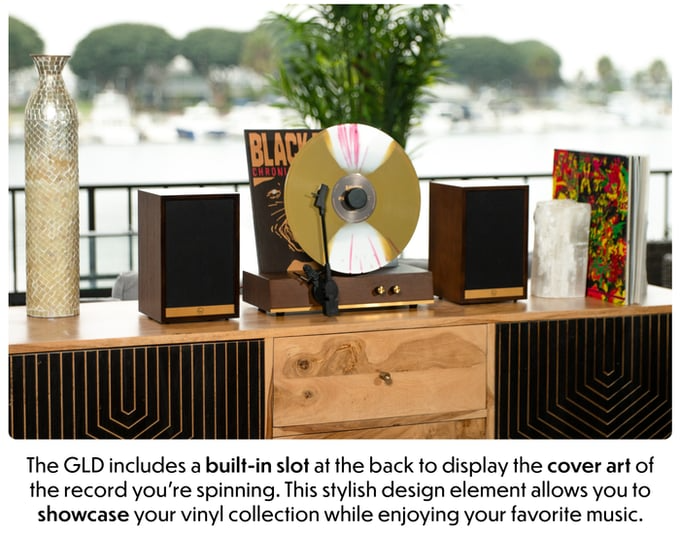 Fuse Audio GLD｜縦型レコードプレーヤーで体感するプレミアムサウンドと美しいデザイン - Modern g | 近未来のライフスタイル