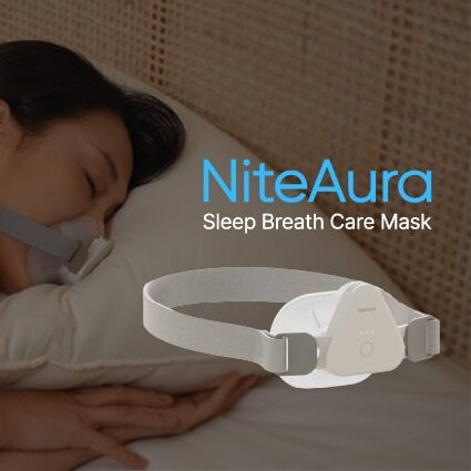 NiteAura Sleep & Breath Care Mask｜理想的な睡眠環境を提供する次世代の呼吸ケアマスク - Modern g ...